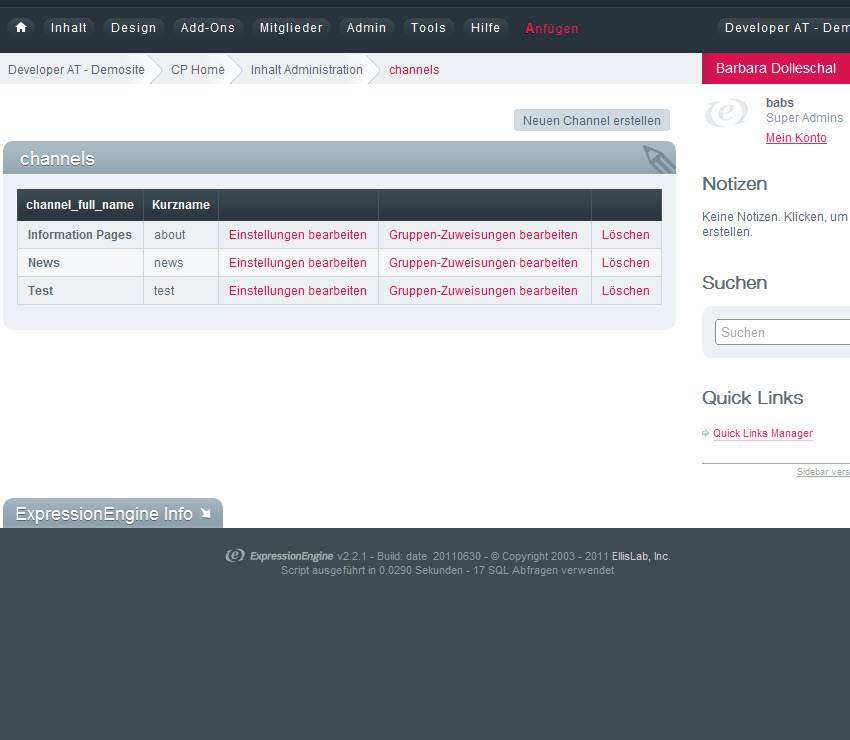 Developer AT GmbH: ExpressionEngine CMS