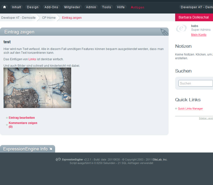 Developer AT GmbH: ExpressionEngine CMS